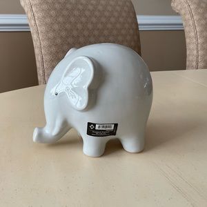 Concepts In Time, LLC | Other | Nwt Grey Ceramic Elephant Bank | Poshmark